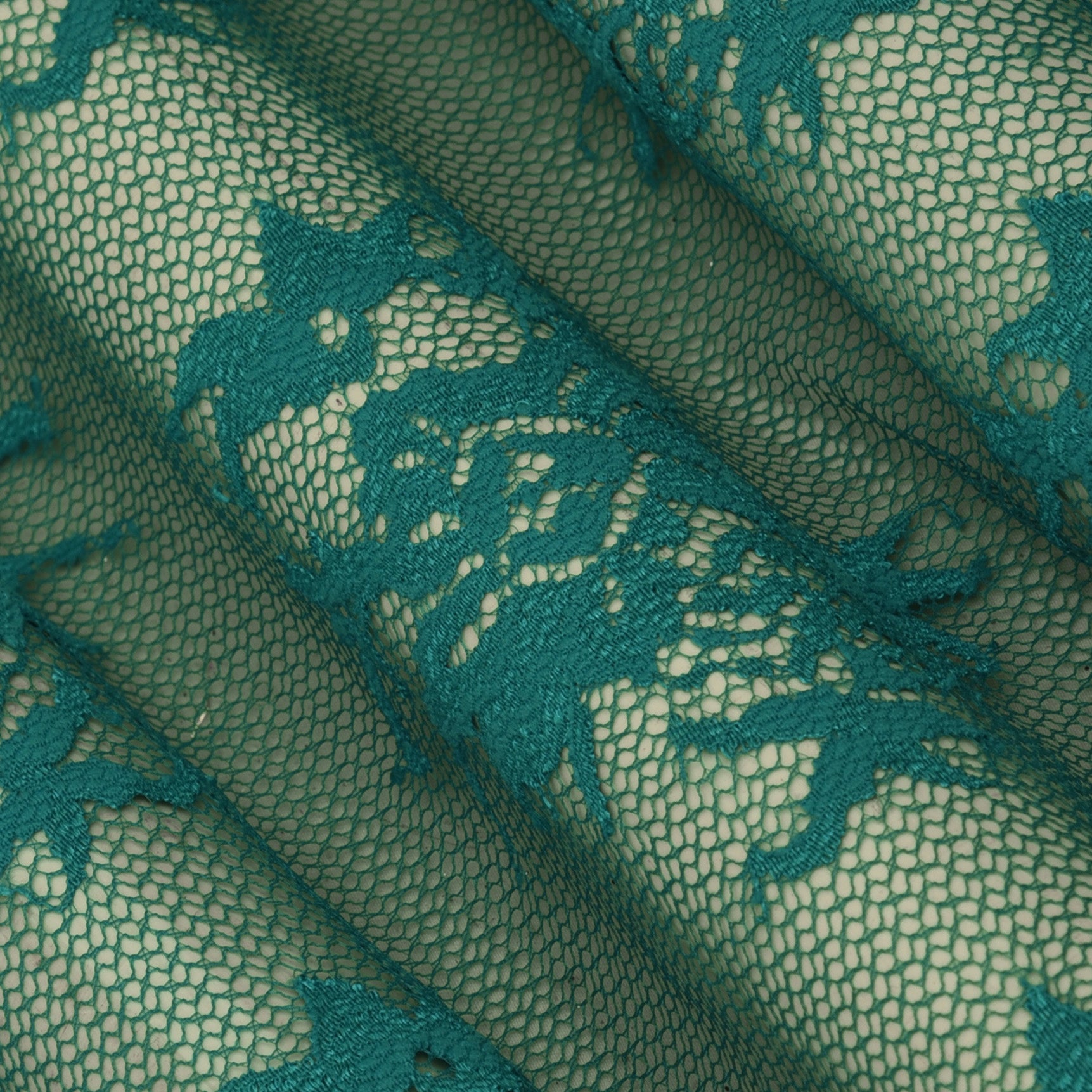 Rama Green Color Chantilly Net Fabric – KC Creations