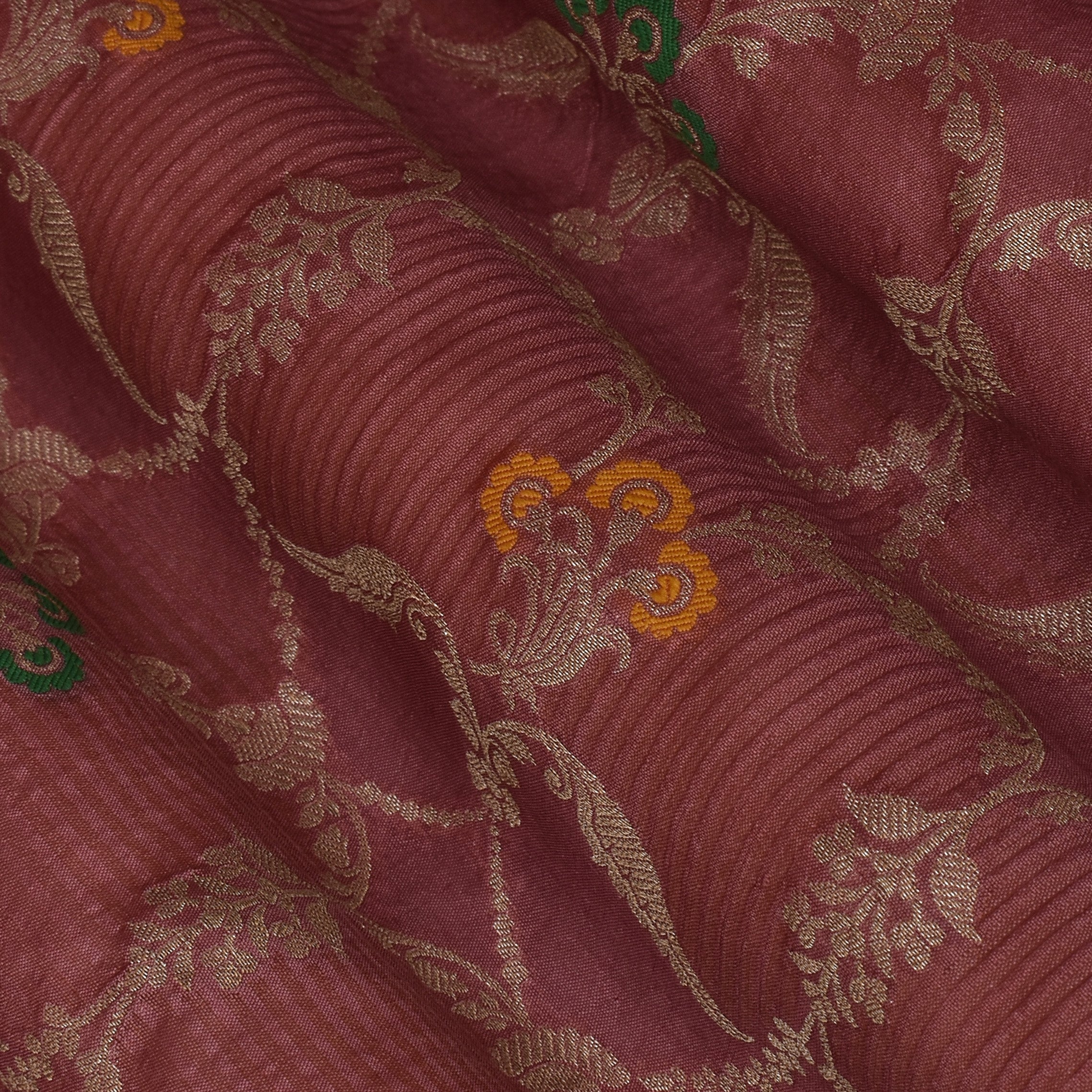 Onion Color Brocade Fabric – KC Creations