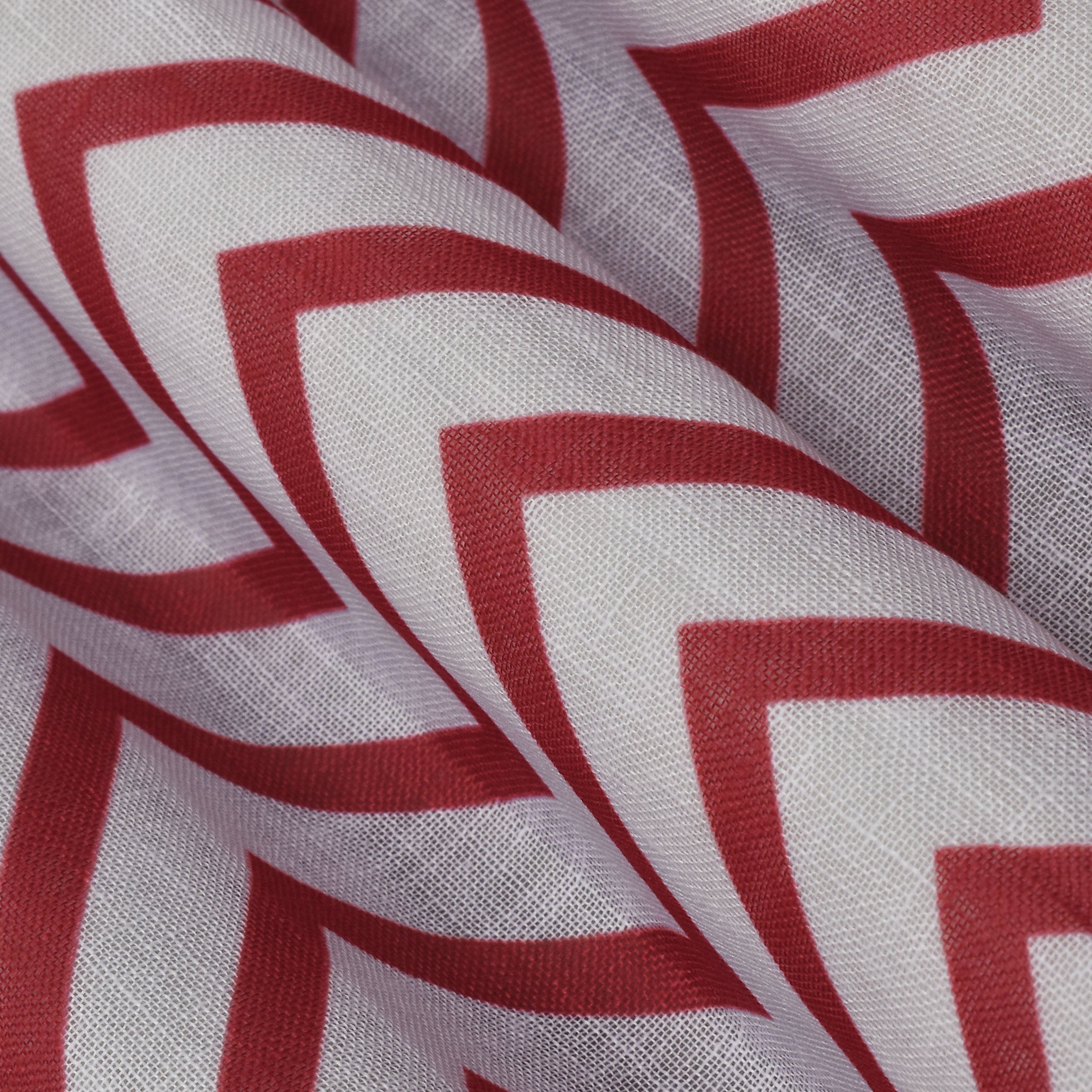 Gajri Color Linen Digital Print Fabric – KC Creations