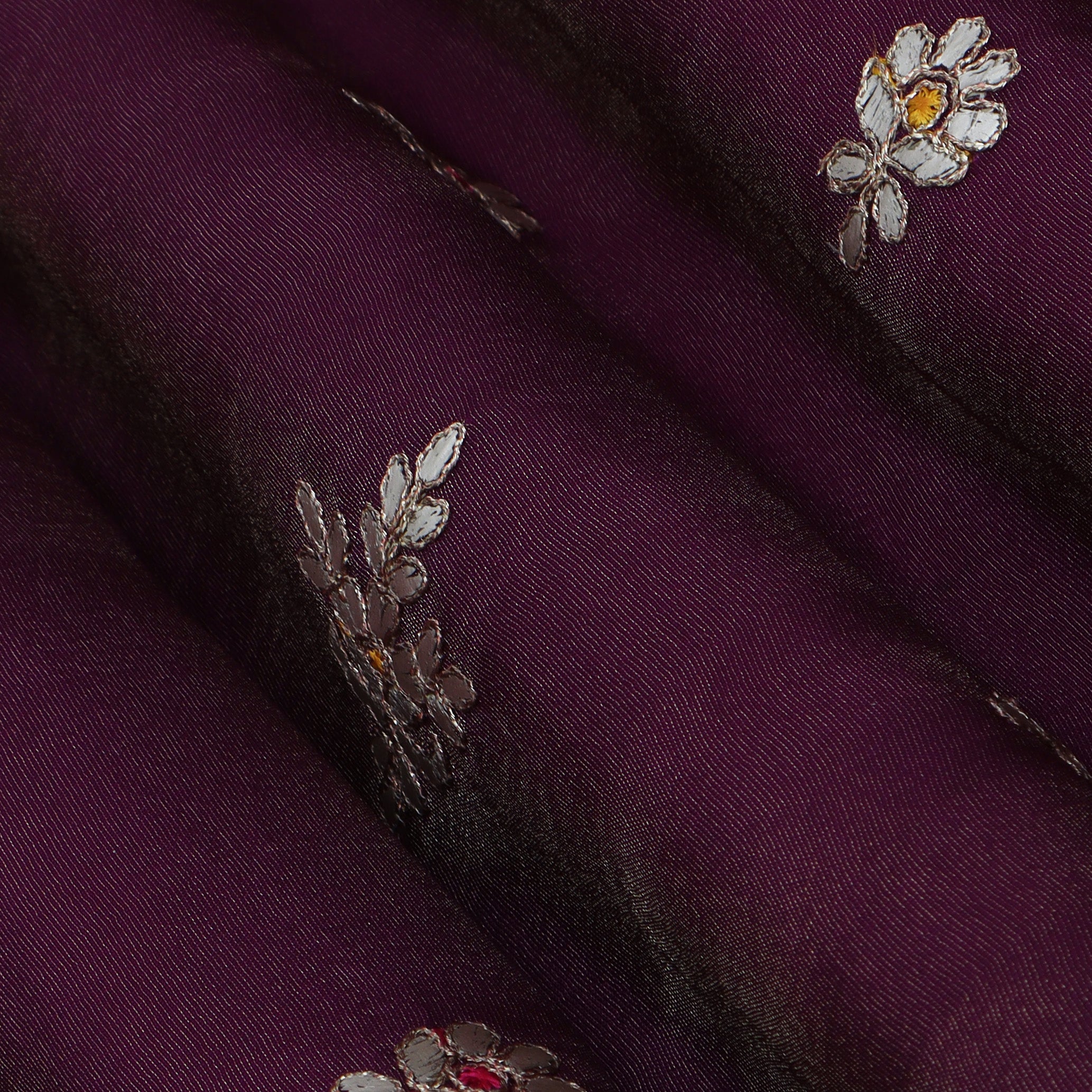 Purple Color Tissue Boota Fabric – KC Creations