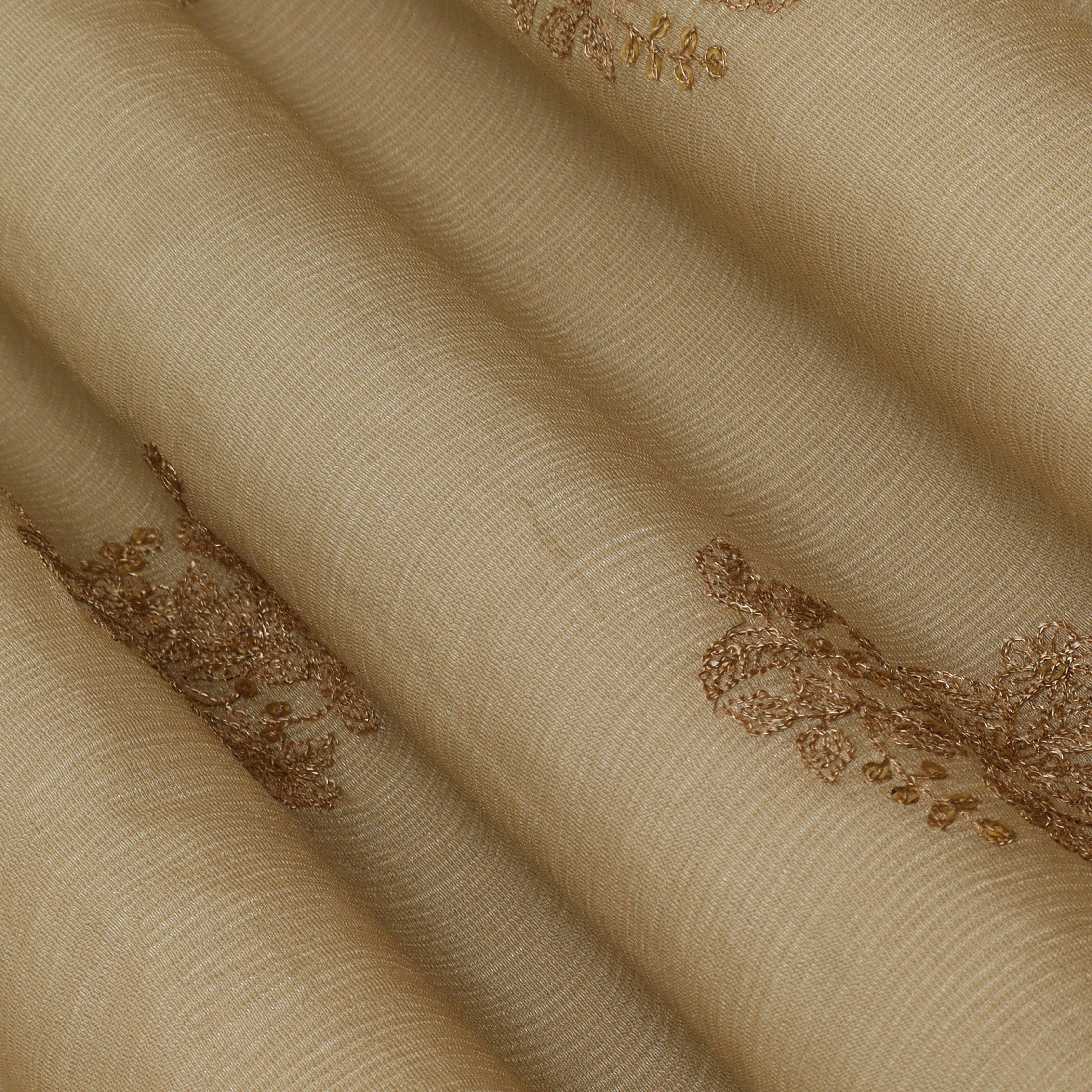 Beige Color Tissue Boota Fabric – KC Creations